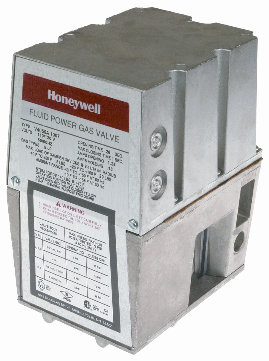 Honeywell V4055A ON/OFF Fluid Power Valve Actuator // Accutherm
